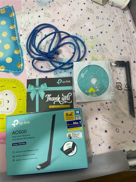 Tp Link Archer T U Plus Ac High Gain Wireless Dual Band Wifi Usb Adapter Wifi Dongle