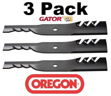 Oregon 3 Pack 96 318 Mower Blade Gator G3 Fits Dixie Chopper 30227 52t