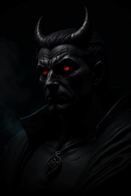 Premium Photo The Devil In The Dark