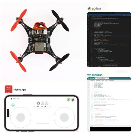 Litewing Esp32 Based Programmable Drone Development Board With Batte