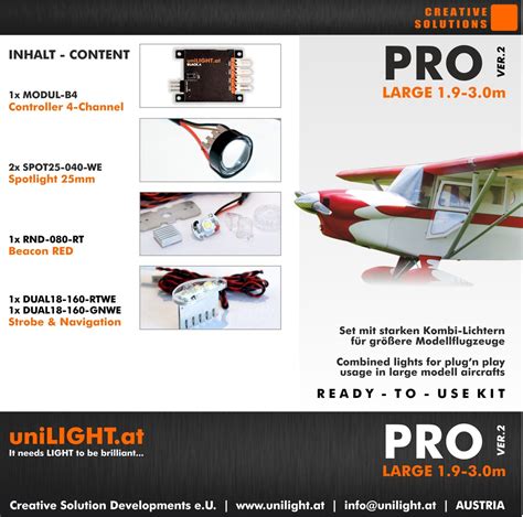 Pro Large Lighting Set Unilightat