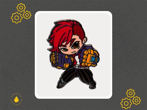 Chibi Arcane Vi Hard Enamel Pin Cute Pin Badges For Backpacks Jackets