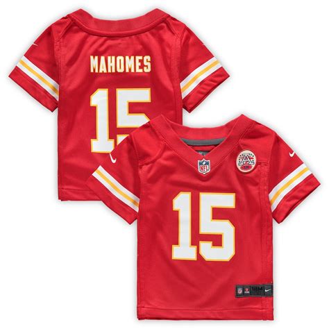 Nike Patrick Mahomes Kansas City Chiefs Infant Red Game Jersey