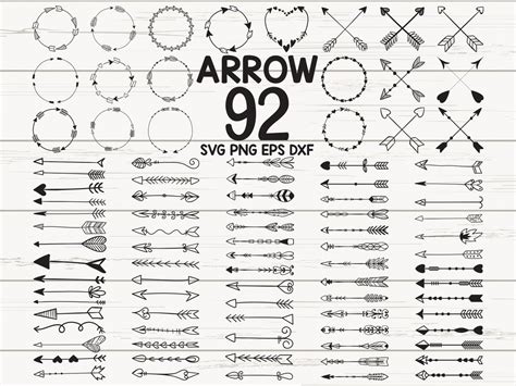 Arrows Svg File Arrow Circle Svg Arrow Frame Svg Arrow Etsy