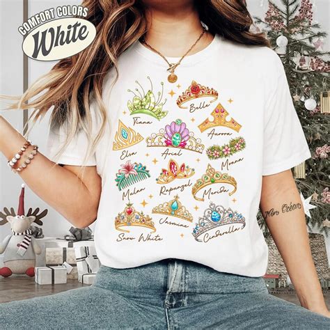 Comfort Color® Disneyland Princess Crown Shirt Walt Disneyworld