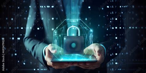 Digital Fingerprint Scanner Enhancing Security Biometric Identity Data Protection Scan