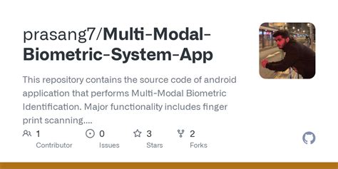Github Prasang7 Multi Modal Biometric System App This Repository Contains The Source Code Of