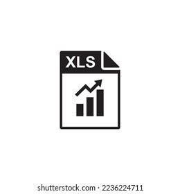Xls File Icon Document Icon Stock Vector Royalty Free Shutterstock