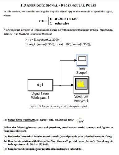 1 3 aperiodic signal rectangular pulse in this