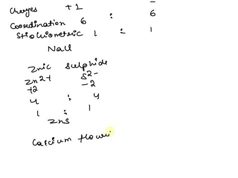 Solved Consider The Following Compounds With Their Mineral Names