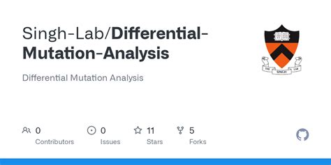 Github Singh Labdifferential Mutation Analysis Differential