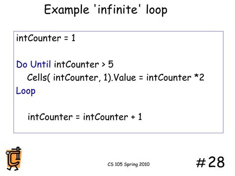 Ppt Error Trapping Dowhile Loops Loop Errors Powerpoint