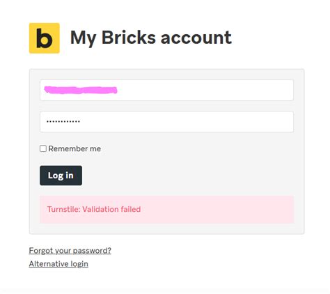 Wait Turnstile Invalid Bugs Bricks Community Forum