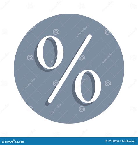 Percent Sign Icon In Badge Style One Of Web Collection Icon Can Be Used For UI UX Stock