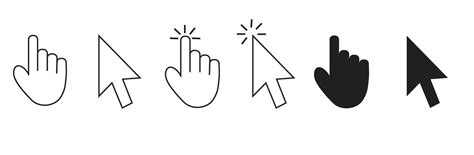 Computer Mouse Set 50084251 Vector Art At Vecteezy