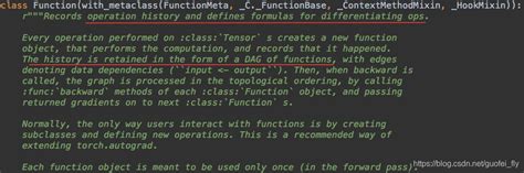 【pytorch】基于torchautogradfunction类自定义网络层torch的from Torchautograd