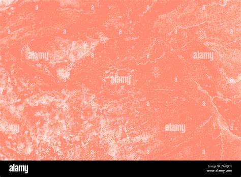 Abstract Marble Background In Coral Color Texture Of Marble Surface