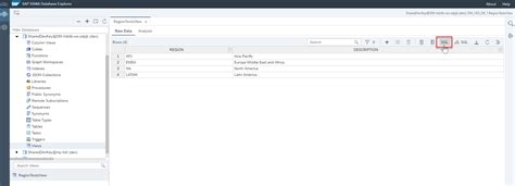 Access A Classic Schema From SAP Business Application Studio SAP Tutorials