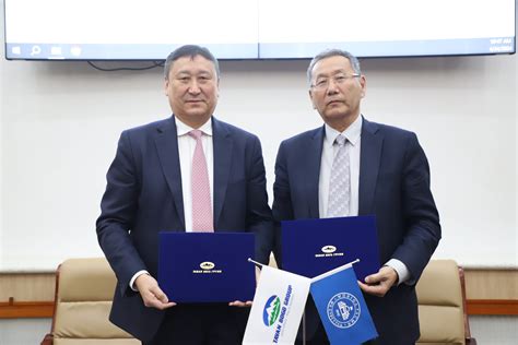 Таван Богд Групптэй хамтын ажиллагааны санамж бичиг байгууллаа Монгол Улсын Их Сургууль