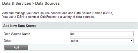 Coldfusion 10 How To Configure Data Sources With Microsoft Jdbc Driver