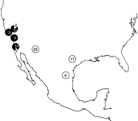 Geographic Distribution Of Isolates Of The Two Taxa Of C Immitis