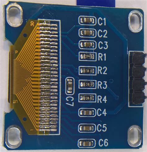 Eessential 0 96 I2c 128x64 Blue Oled Display Module