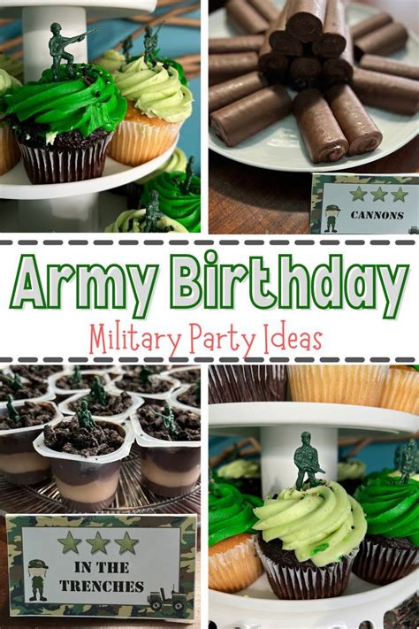 Army Party Ideas Diy Army Themed Birthday Party Artofit