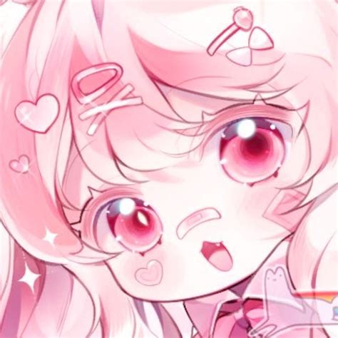 ૮ ˶ᵔ ᵕ ᵔ˶ ა Follow Me Cute Pink Pfp Anime Pink Kawaii Pfp  Pink