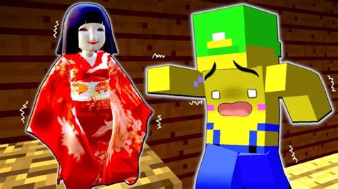 【恐怖の呪い😱】古い家に飾られた日本人形が怖すぎるマインクラフト😨【マイクラ Minecraft】ぽっぴんず Minecraft