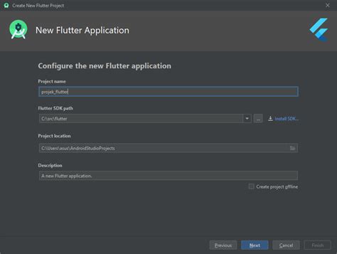 Tutorial Membuat Projek Menggunakan Flutter CRUDPRO