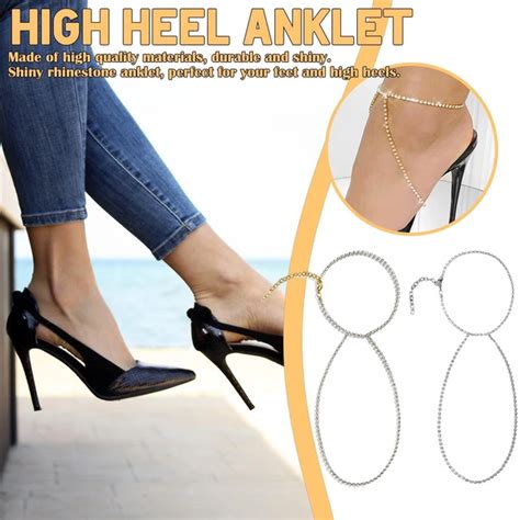 New Sexy Surround High Heels Ankle Simple Crystal Foot Bracelet Ankle