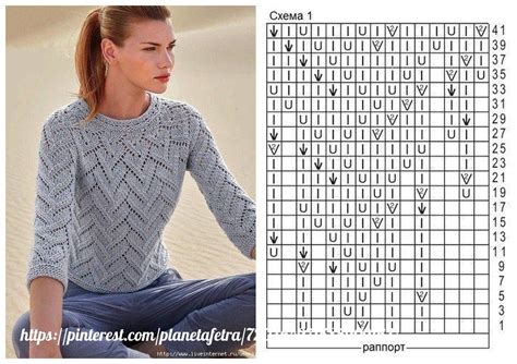 Узор для свитера женского спицами 82 фото