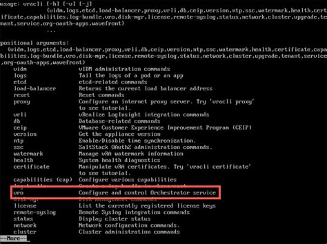 Configuring Vmware Aria Automation Orchestrator Via Cli Vmware Cloud