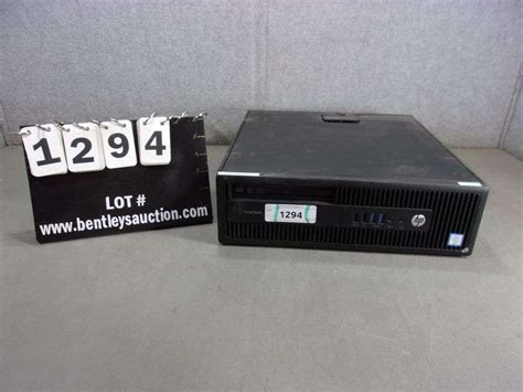 HP ELITE DESK INTEL CORE I7 MODEL ELITE DESK 800G1 Bentley Associates LLC
