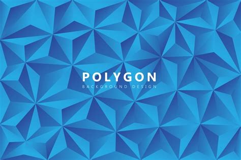 Premium Vector Polygon Abstract Polygonal Geometric Triangle Vector Illustration
