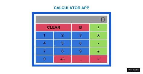 React Codesandbox React Codesandbox