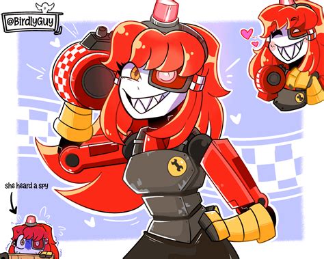 I Just Made A Fanart Of Mimi Sentry Too I Hope U Like It R Tf2