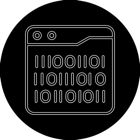 binary code vector icon 36819004 vector art at vecteezy