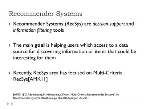 Analysis Design And Implementation Of A Multi Criteria Recommender System Based On Aspect