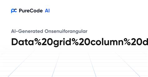 Build Great Onsenuiforangular Data20grid20column20dimension Components Faster Using Ai Tools