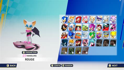 Rouge Sa2 Proportions Mod For Sonic Racing Crossworlds Srcw Mods