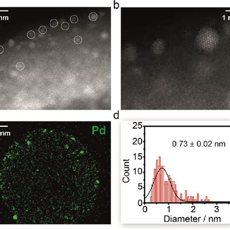 Effect Of The Pd Cluster Metal Distributions At The Contact Points On
