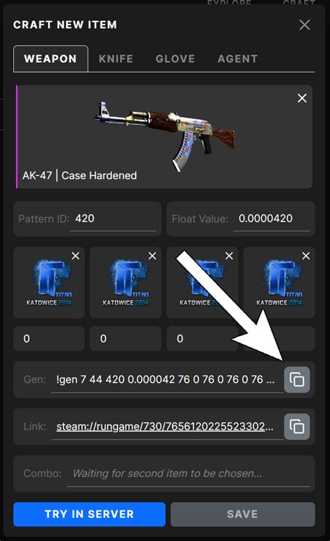 Steam Community Guide How To Inspect Use Any CS Skin