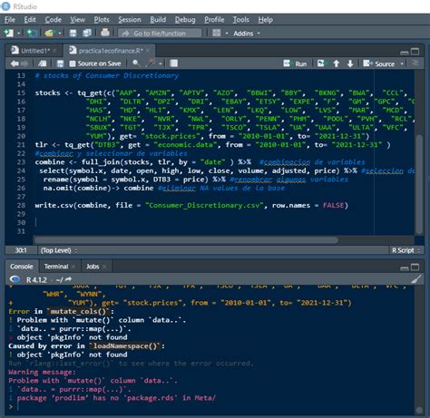 How To Resolve This Problem R Rstudio