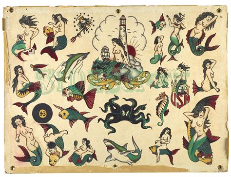 Vintage Navy Tattoos