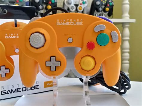 Nintendo Gamecube Spice Orange Controller [kor] Consolevariations