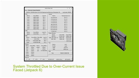 System Throttled Due To Over Current Issue Faced Jetpack 6 Help Docs For Errorsissues On