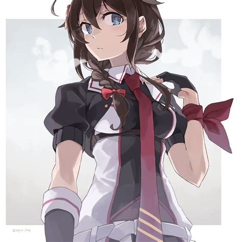 Shigure And Shigure Kai San Kantai Collection Drawn By Sugue Tettou Danbooru