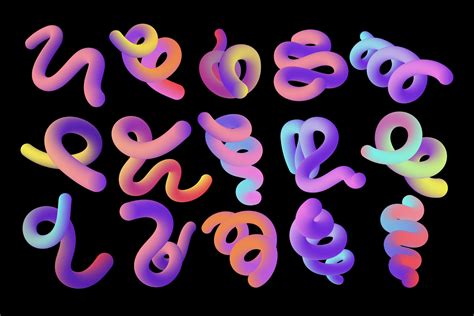 Modern Gradient Set By Design Savchuk Thehungryjpeg