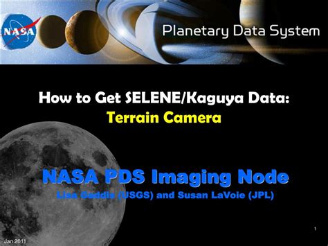Ppt How To Get Selenekaguya Data Terrain Camera Powerpoint Presentation Id3203489